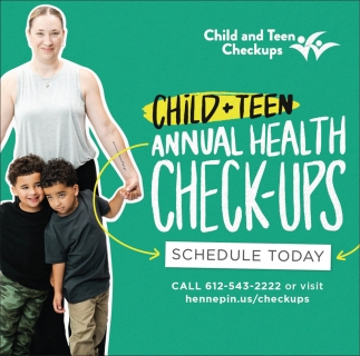 Annual Health Check-Ups, Hennepin City Child And Teen Check-Ups