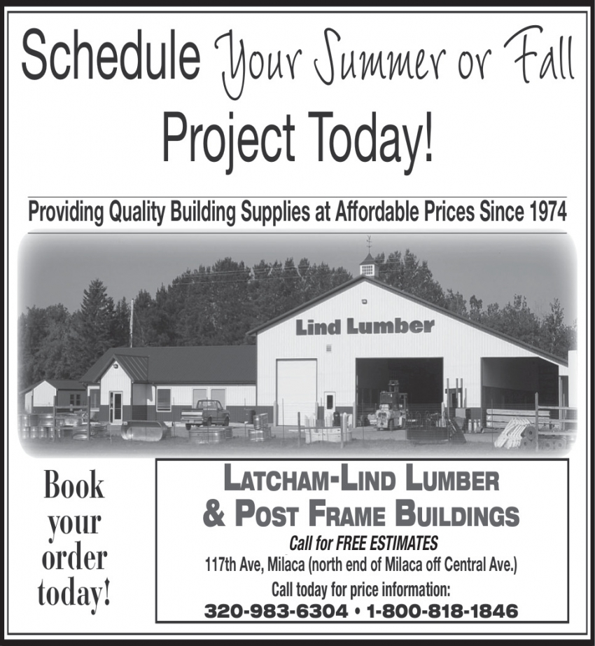 Providing Quality Building Supplies at Affordable Prices, Latcham-Lind ...