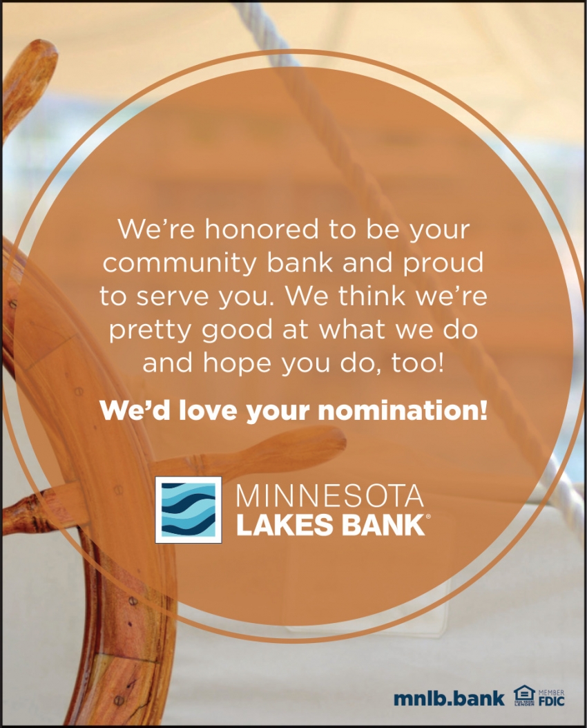 We're Honored to be Your Community Bank and Proud to Serve You ...