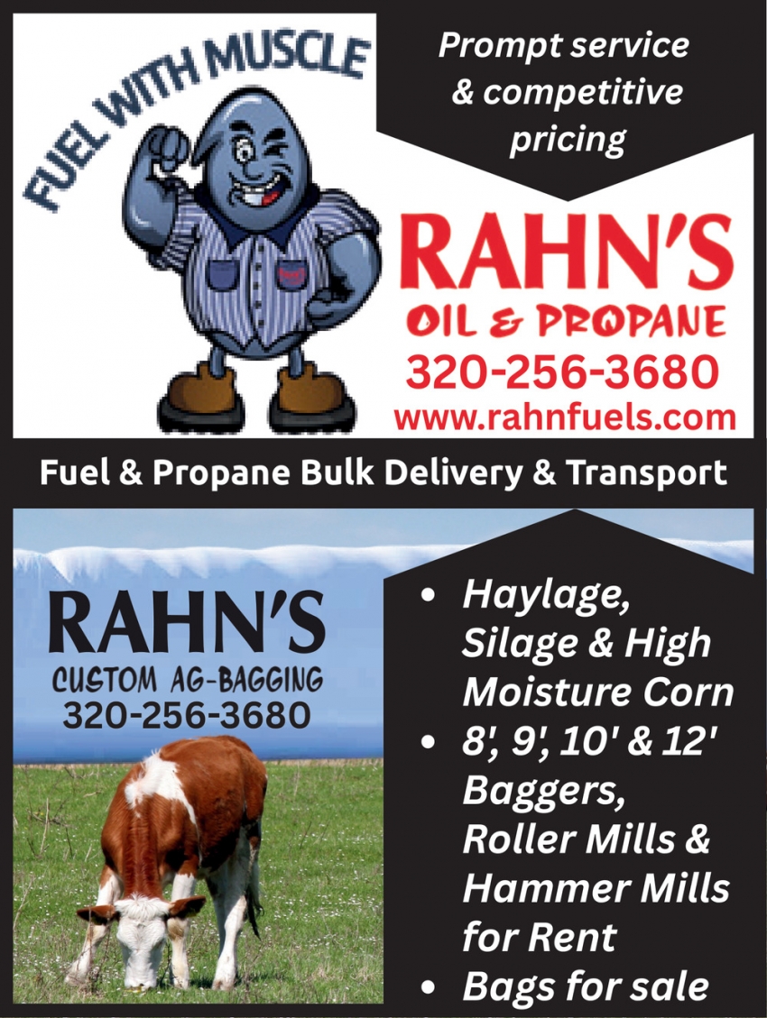 Fuel & Propane Bulk Delivery & Transport Services, Rahn's Oil and ...